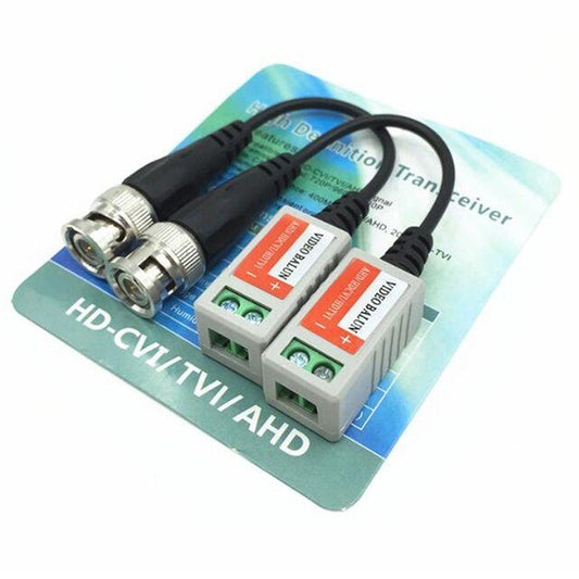 1 Pair CCTV Video Balun Twisted BNC Passive Transceivers UTP Balun BNC ...