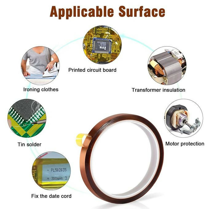 High Temperature Heat Resistant Tape Electronic Polyimide Tape For Mas ...