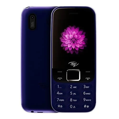 Itel 5081//Triple SIM CARD //SIZE DISPLAY2.40'' - Blue – NairoMarket