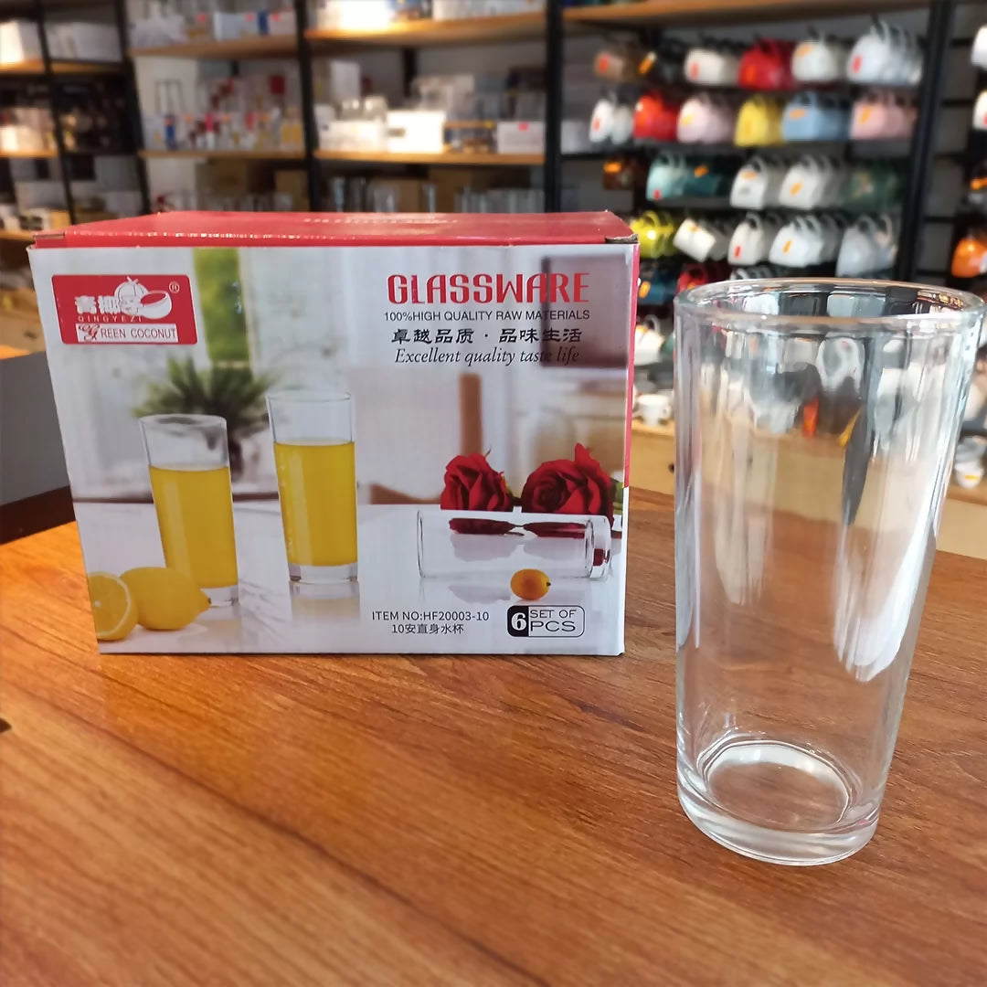 Juice/Water Glass 6pc Set 300ml – NairoMarket