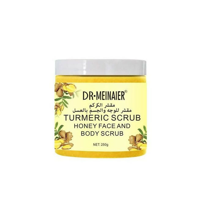 DR MEINAIER Turmeric Scrub Honey Face And Body Scrub 250gm – NairoMarket
