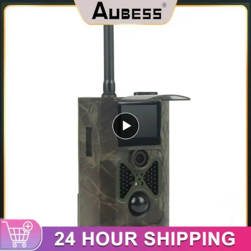Wildlife Hunting Trail Camera 12MP CMOS GPRS GSM SMS Infrared Night Vi ...