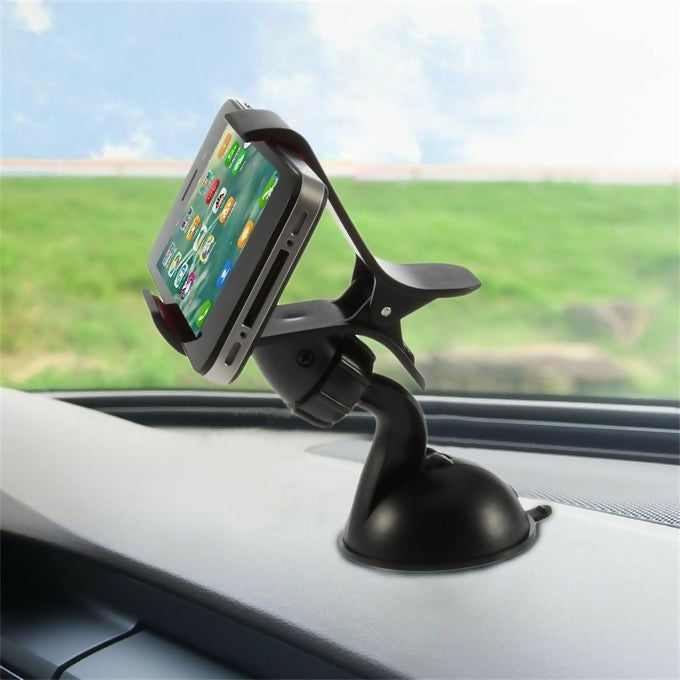 Universal 360° Car Windshield Mount Holder Bracket – NairoMarket