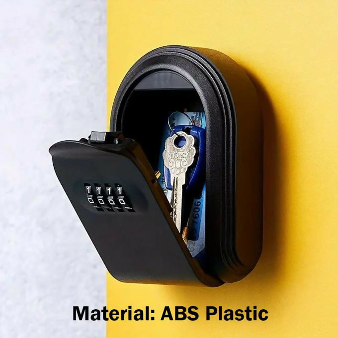 Plastic Door Key Box Safe Password Lock, Entrance Store Case Container ...
