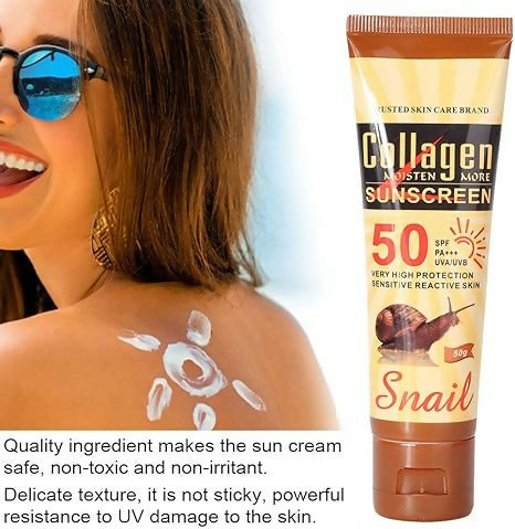 Disaar Snail Collagen Sunscreen SPF 50 – NairoMarket