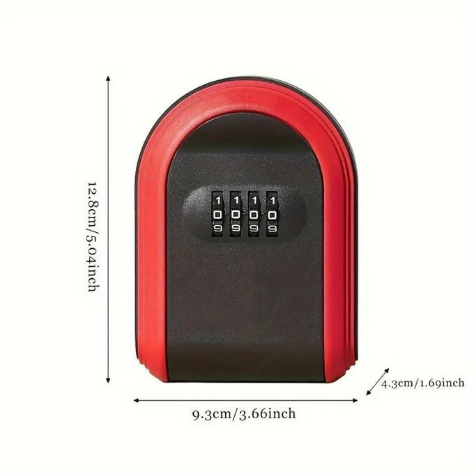 Plastic Door Key Box Safe Password Lock, Entrance Store Case Container ...