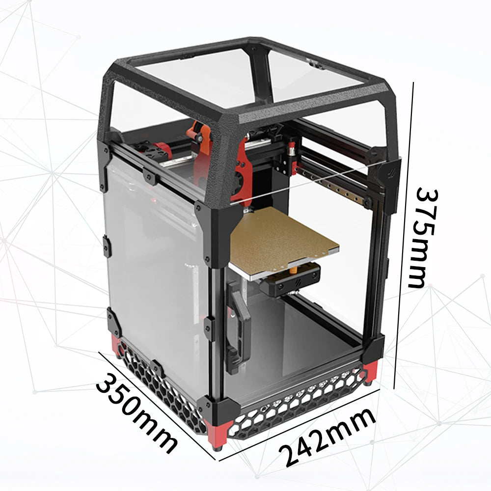 Go V0.1 0.1 Corexy 3D Printer Kit with Enclosed Panels – NairoMarket