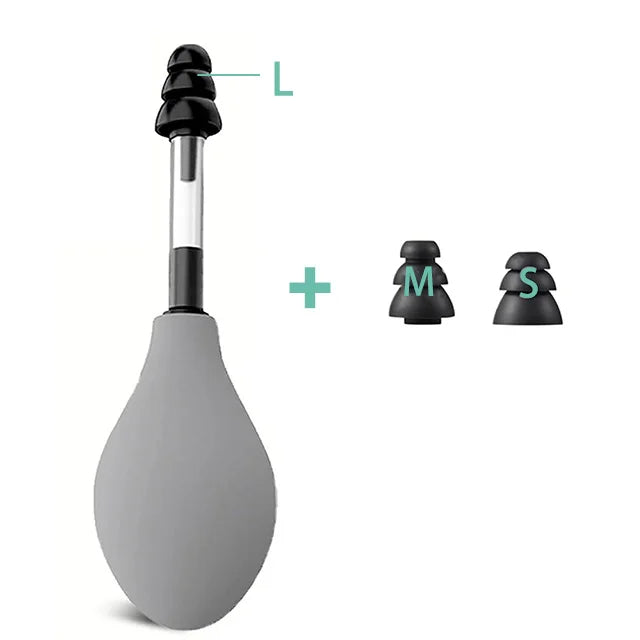 Ear Pressure Tool Portable Ear Pressure Relief Suction Device Wih 3 Si ...