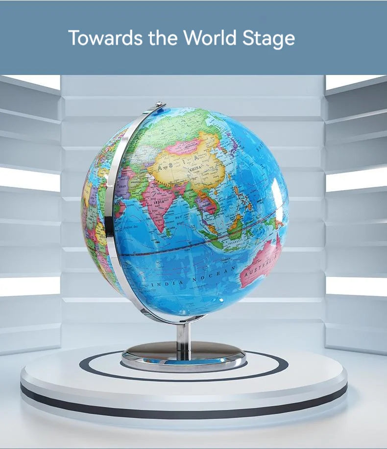 20/25cm World Globe English Version World Map Globe With Led Light Geo ...