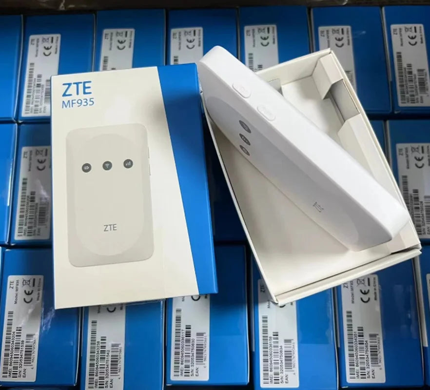 Global Version Unlocked ZTE MF935 4G LTE Mobile WiFi Router Cat4 150Mb ...