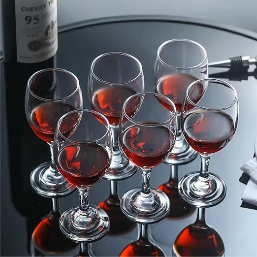 Wine Glass 6pc Set 320ml – NairoMarket