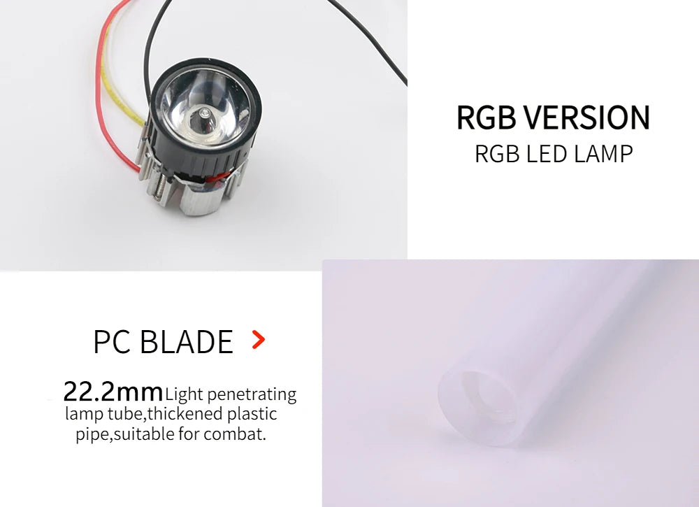 RGB Metal Lightsaber Laser Sword Toys Light Saber Espada Brinquedos Sa ...