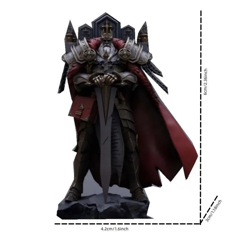 Templar King DND Miniatures, Suitable for a Variety of Board Games, Co ...