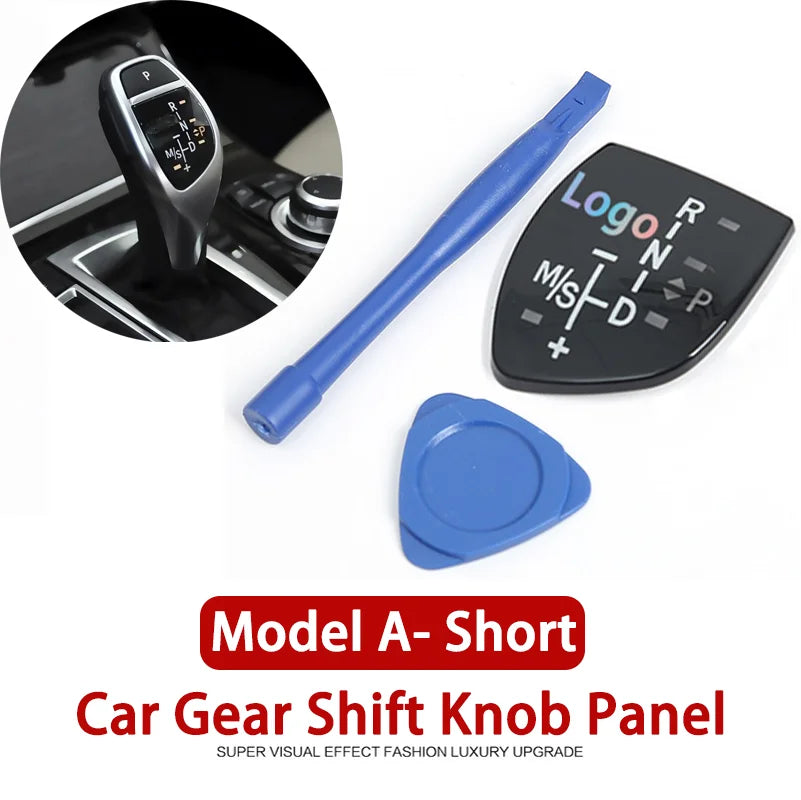 Car Gear Shift Knob Panel For BMW 1 2 3 4 5 7 Series F10 F11 F01 F02 X ...
