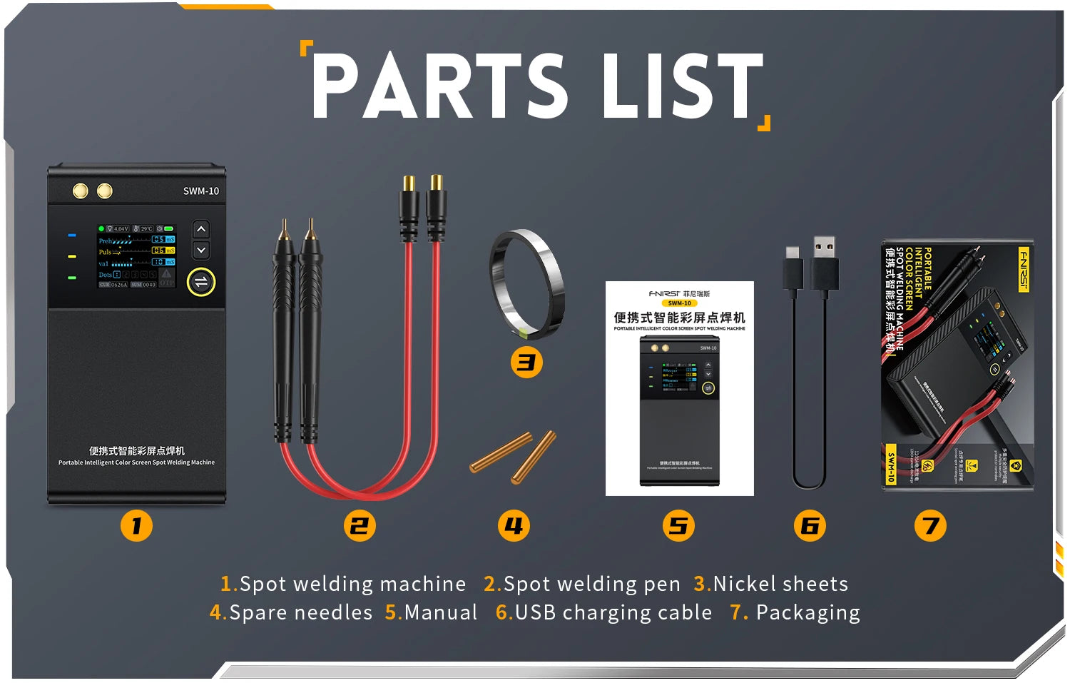 FNIRSI SWM-10 Portable Battery Spot Welder DIY Mini Welding Machine 18 – NairoMarket