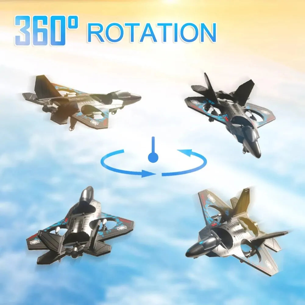 L0712 RC Plane 2.4G Remote Control Aircraft Gravity Sensing Helicopter ...