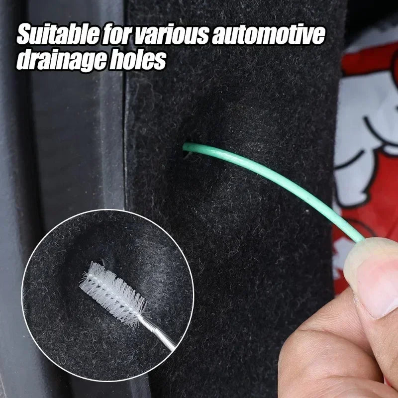 Car Sunroof & Windshield Drain Cleaning Tool - Flexible Pvc Brush For ...