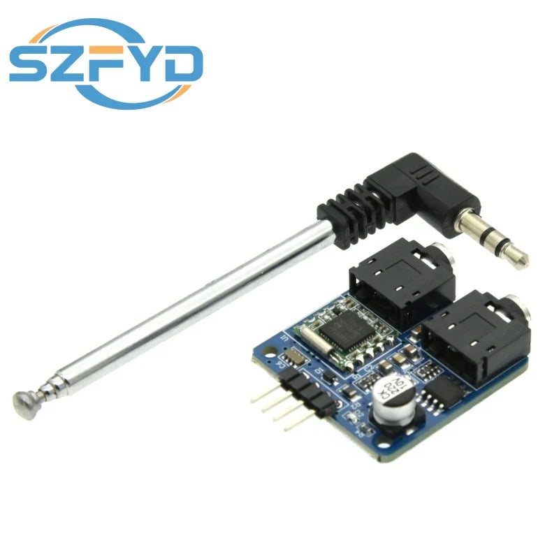 TEA5767 FM Stereo Radio Module For 76-108MHZ With Free Cable Antenna ...