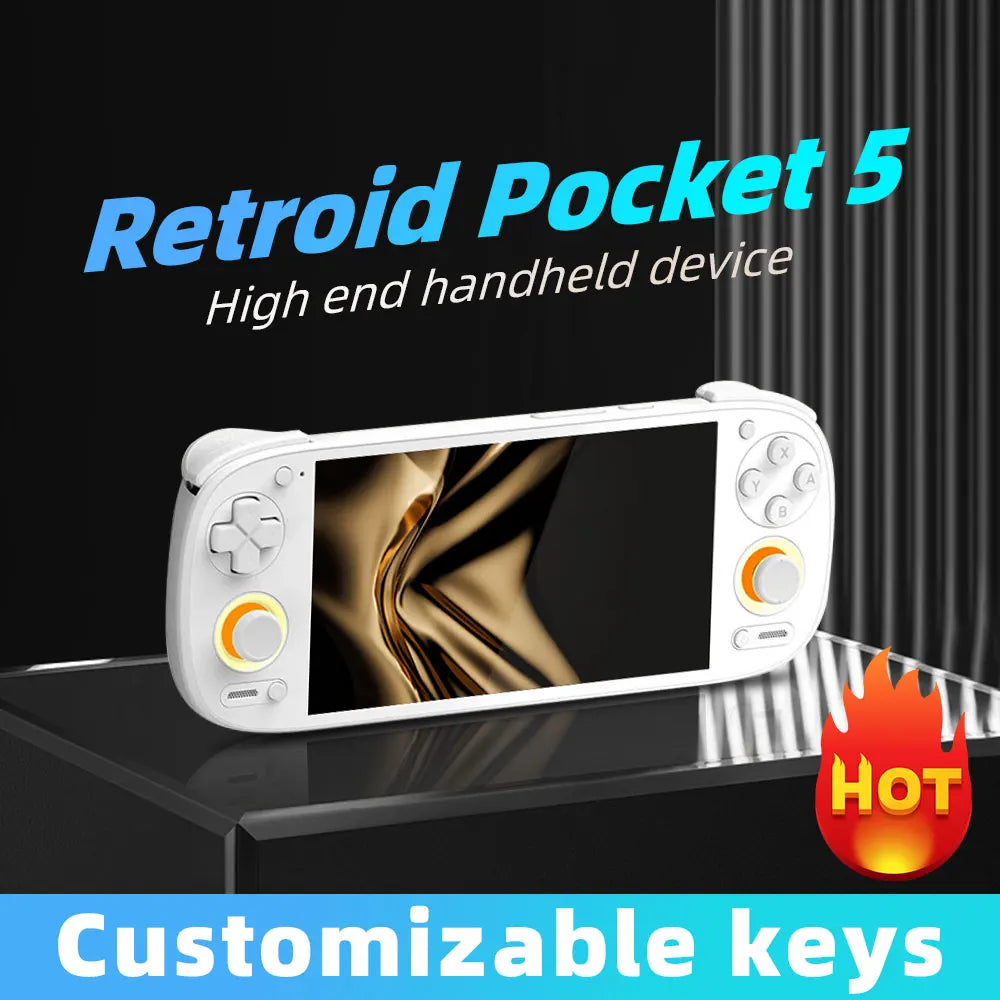 Retroid Pocket 5 SD865 5.5-inch Oled HD screen Bluetooth 5.1 Android 5 ...