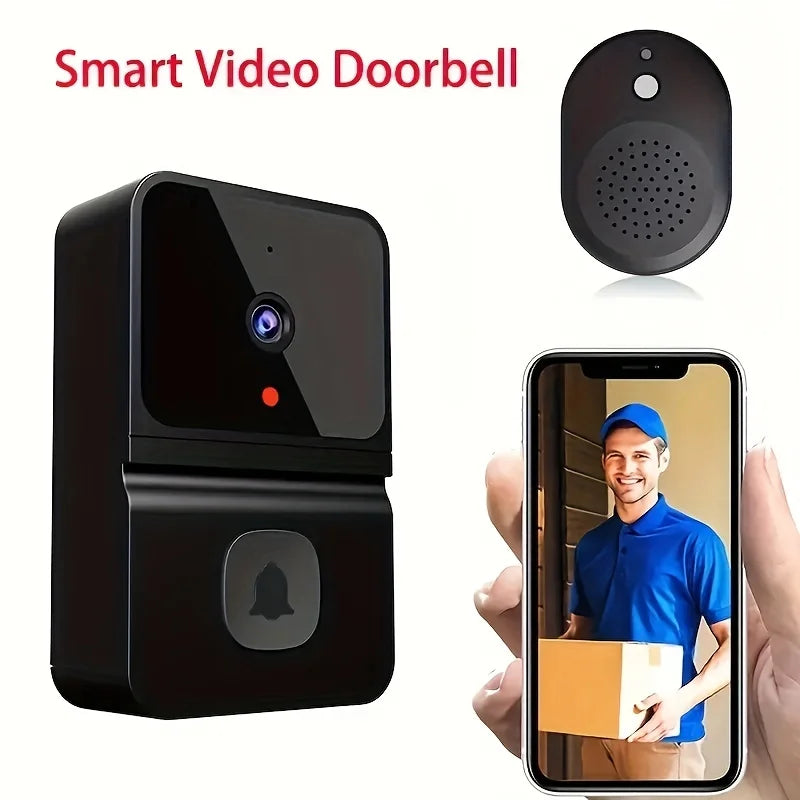 T23 Smart Visual Doorbell Two-way Intercom Infrared Night Vision Remot ...