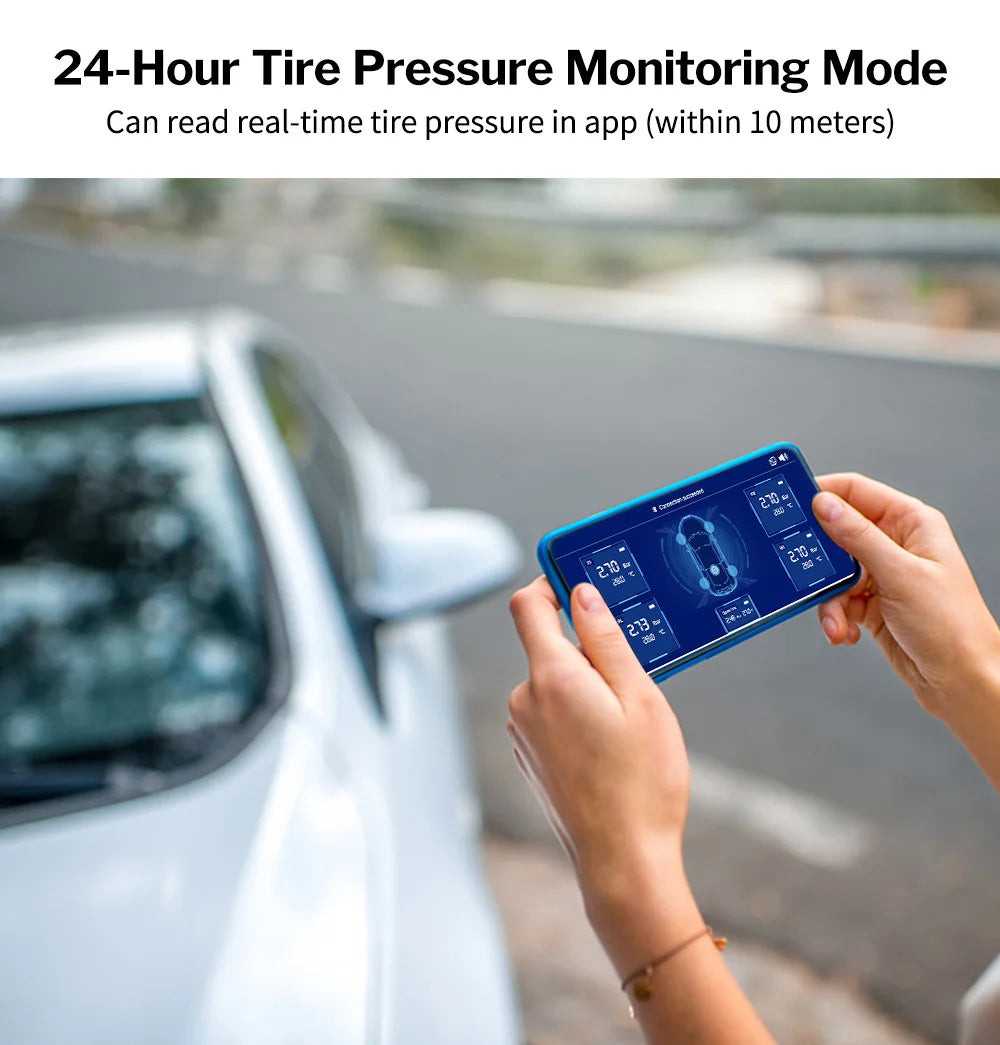 Deelife Car TPMS for Android iOS Tire Pressure Monitoring Control Syst ...