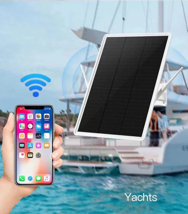IP66 Waterproof Outdoor Solar Powered 4G SIM Card WIFI Router Ultra Lo ...