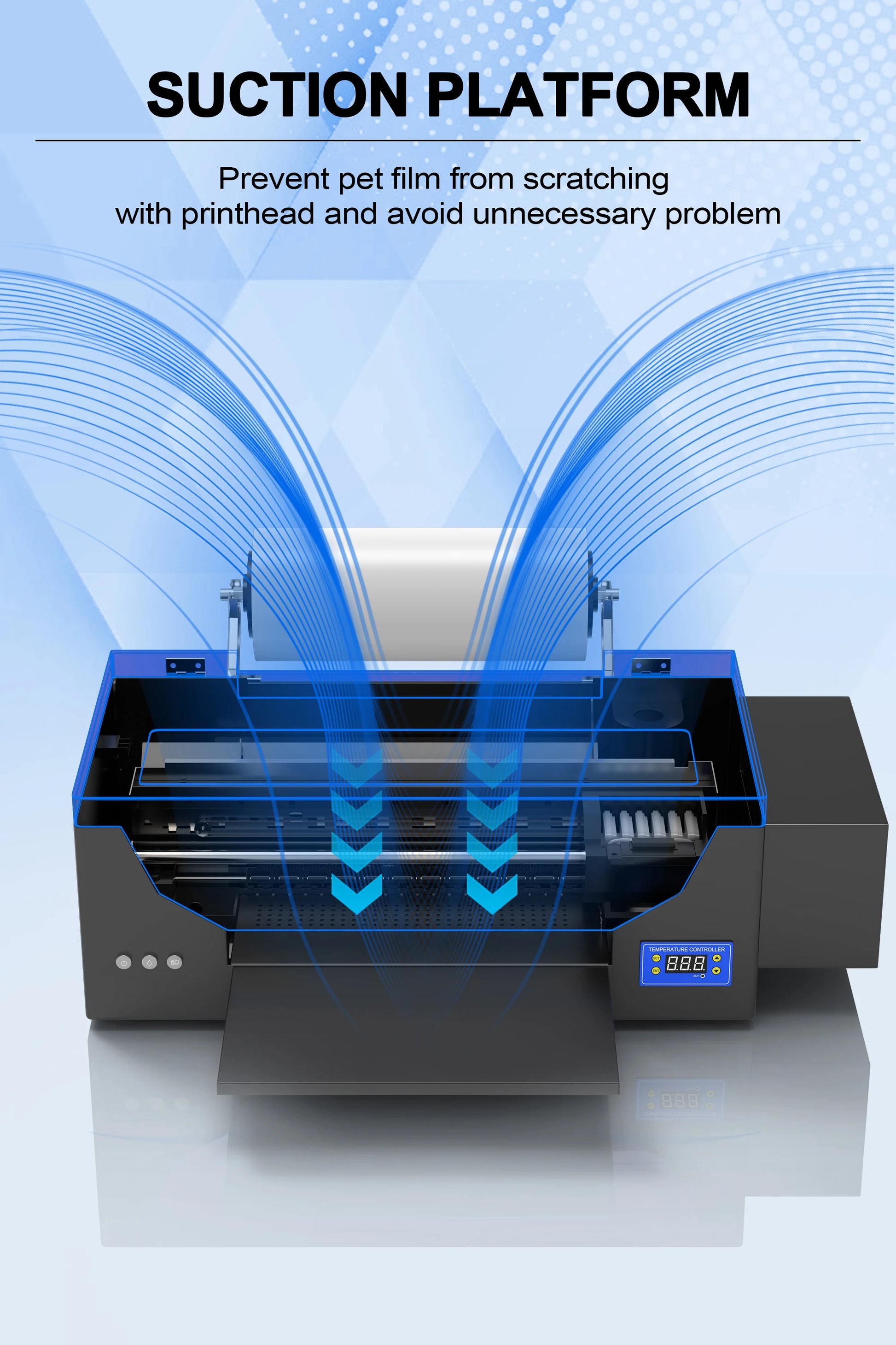 A3 dtf printing machine For Epson R1390 DTF Printer With DTF Curing Ov ...