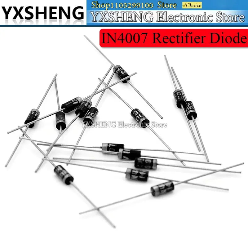 50PCS 1N4007 4007 1A 1000V DO-41 IN4007 0High Quality Rectifier Diode – NairoMarket