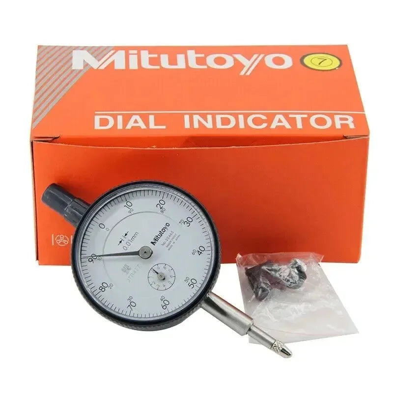 Mitutoyo Dial Indicator Standard Plunger 2046S 10mm Gauge Test Inspect ...