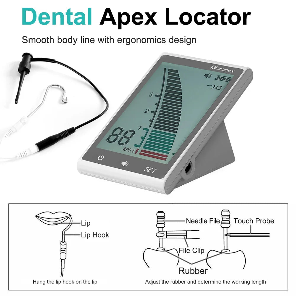Mini Dental Endo Apex Locator Root Canal Measurement Endodontic Instru ...