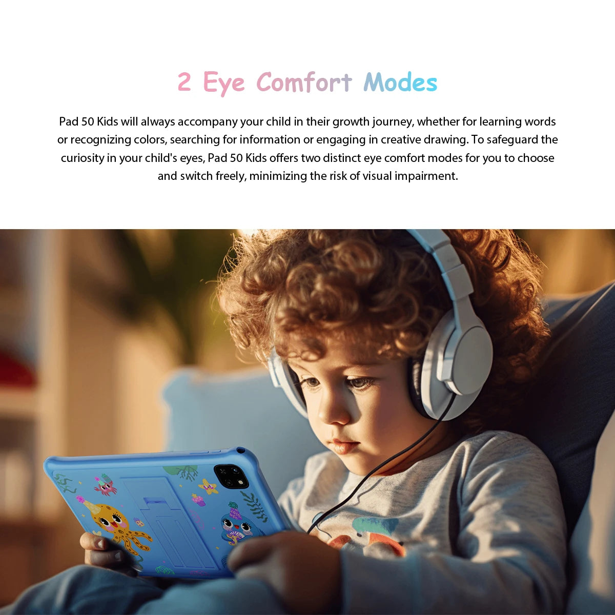 OSCAL Pad 50 Kids Tablet PC 10.1'' HD Display 2GB 64GB 5100mAh Battery ...