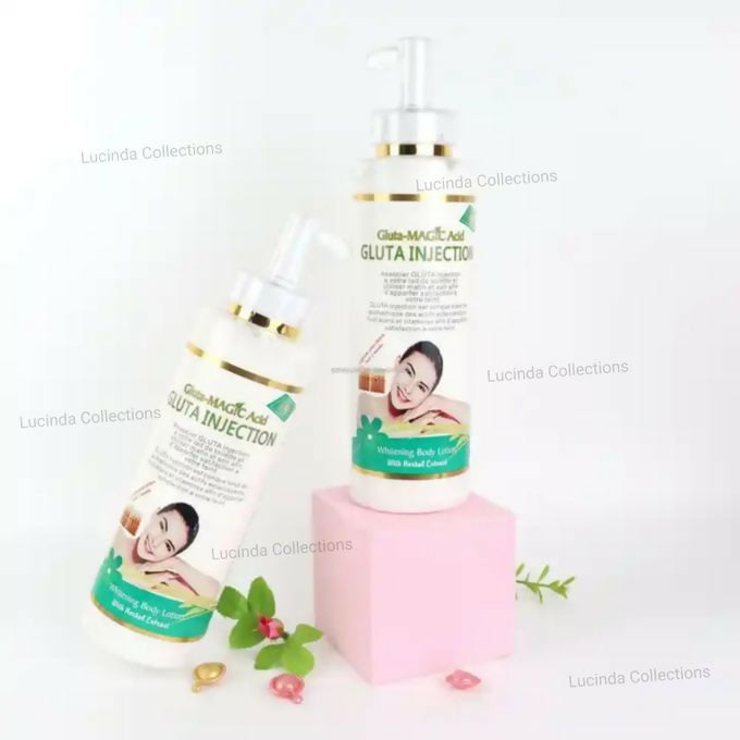 Gluta-Magic Acid Gluta Injection Whitening Body Lotion – NairoMarket