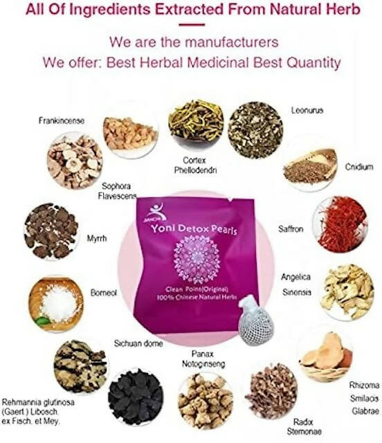 Yoni Pearls, Vaginal Cleansing Womb, Detox Healing Pearls For Women, T ...