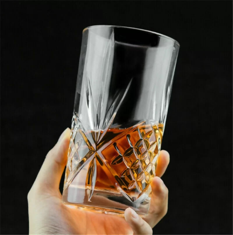Old-Fashioned Juice/Water Glass 6pc Set 365ml – NairoMarket