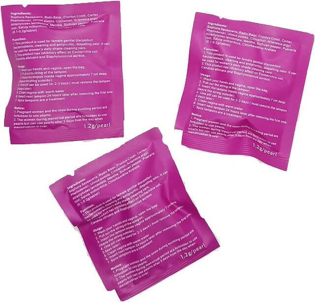 Yoni Pearls, Vaginal Cleansing Womb, Detox Healing Pearls For Women, T ...