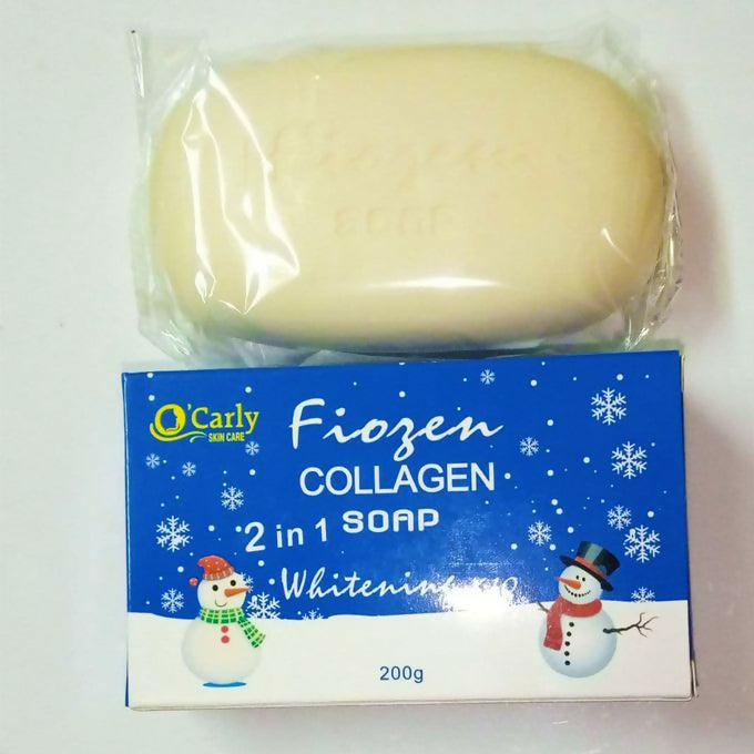 Frozen Collagen Whitening Plus Body Skin Lightening Soap- 80g – NairoMarket