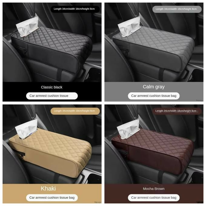 Universal Car Armrest Pad with side storage – NairoMarket