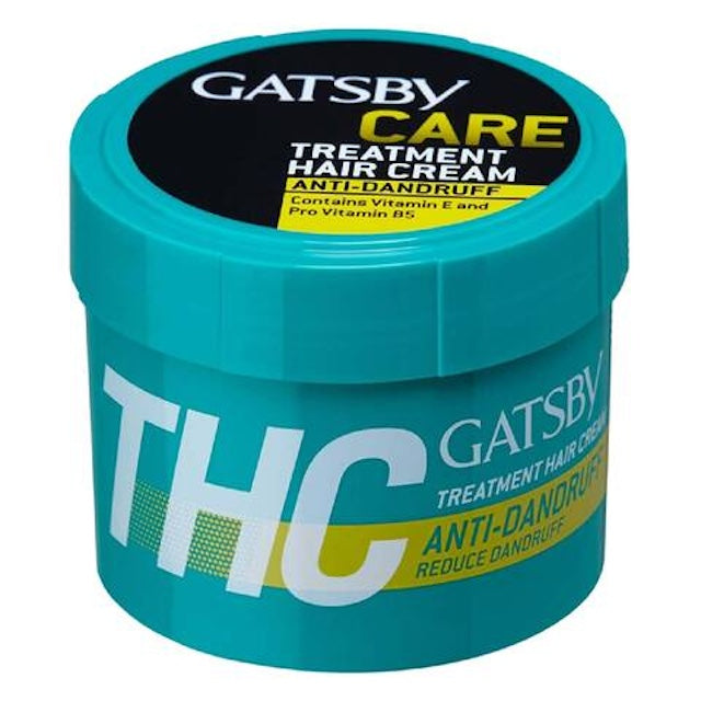 Gatsby Anti-Dandruff Cream Treatment Hair, Pearl Protein Dual-Care Hai ...