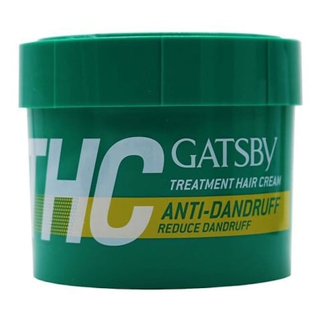 Gatsby Anti-Dandruff Cream Treatment Hair, Pearl Protein Dual-Care Hai ...