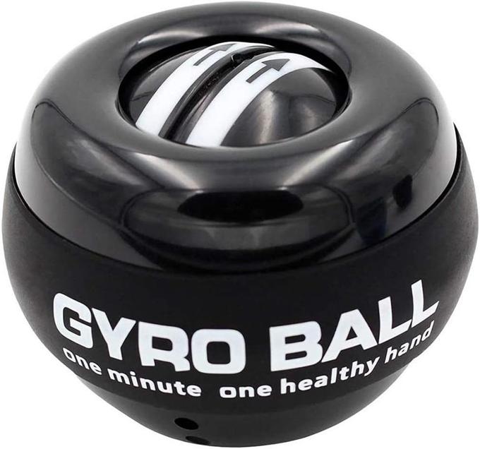 Gyro Ball Power Wrist Trainer Gyroscope Ball, Auto-Start Hand Strength ...
