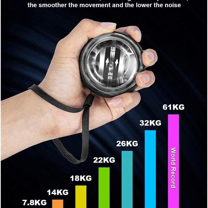 Gyro Ball Power Wrist Trainer Gyroscope Ball, Auto-Start Hand Strength ...