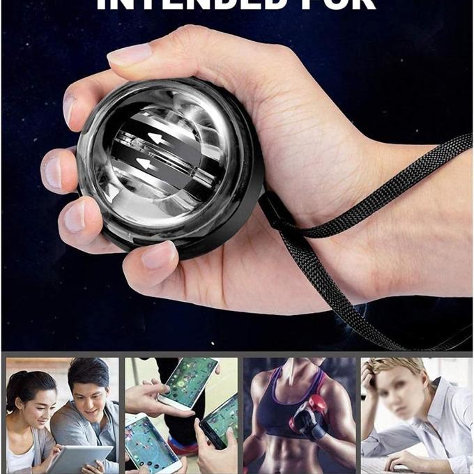 Gyro Ball Power Wrist Trainer Gyroscope Ball, Auto-Start Hand Strength ...