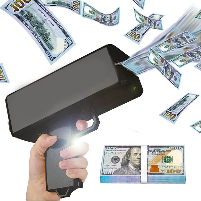 Money Shooter Gun Pistol Prop Gun For Movies That Look Real - Make It ...