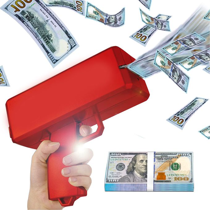 Money Shooter Gun Pistol Prop Gun For Movies That Look Real - Make It ...