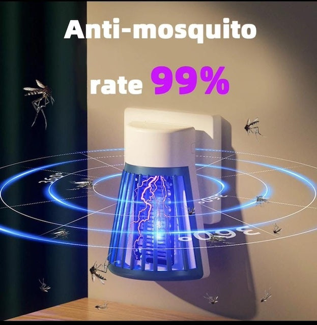 Effective Mosquito Repellant Killer Lamp, Wall Mounted Insects Zapper ...