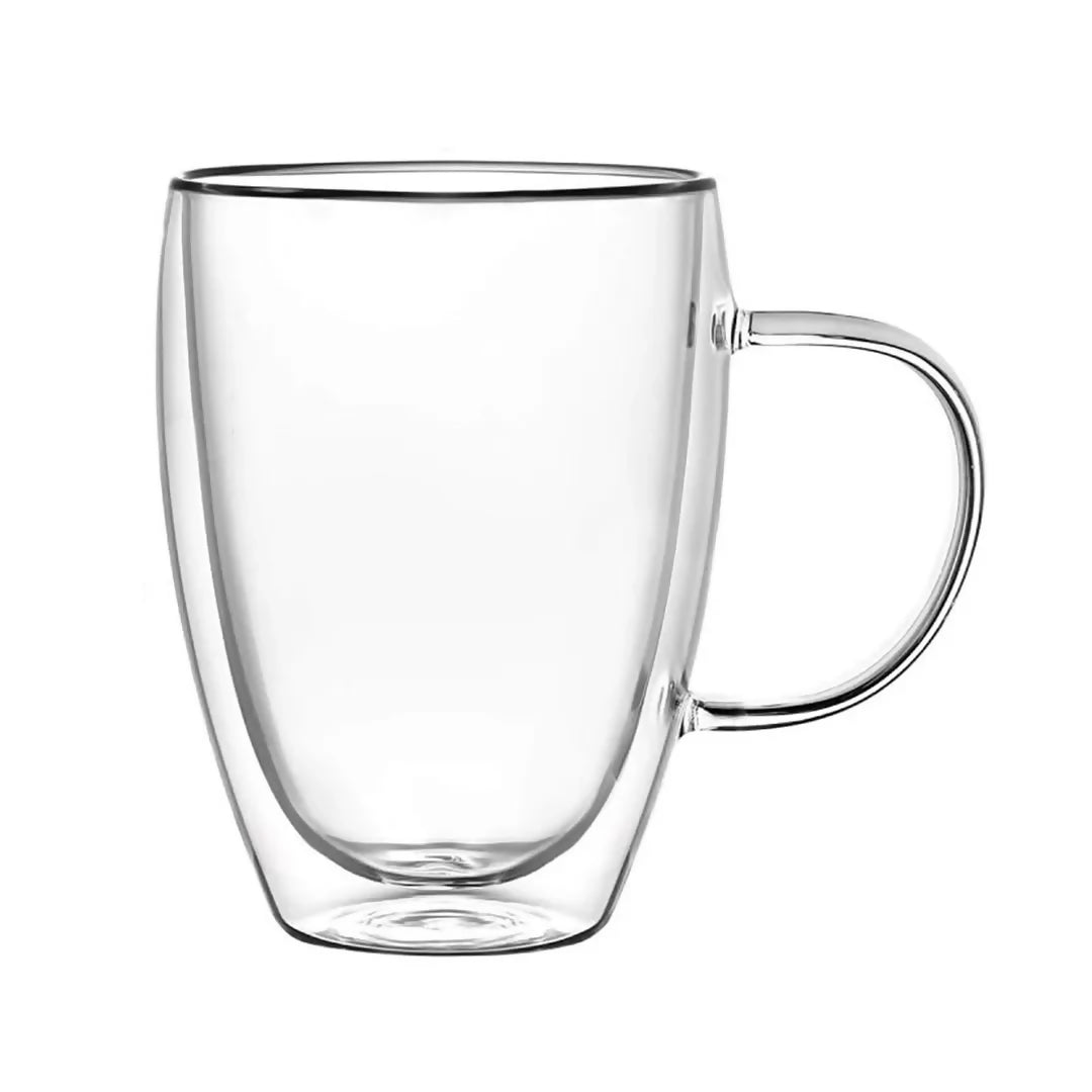 Double Walled Glass Mug 250ml – NairoMarket