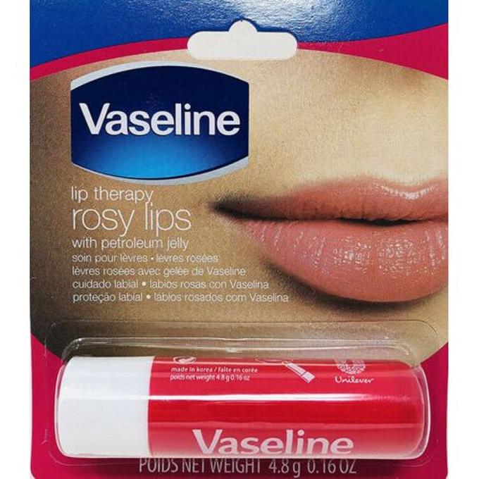 Vaseline Original Lip Therapy, 0.16oz (Rosy Lips) Made In Korea ...