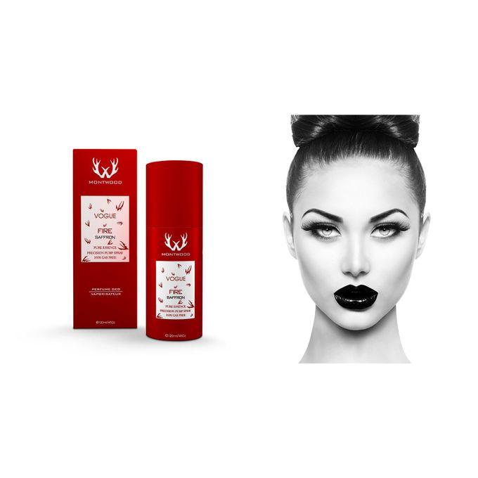 Vogue Fire Saffron Pure Essence Spray by Montwood - Gift Perfumes For ...
