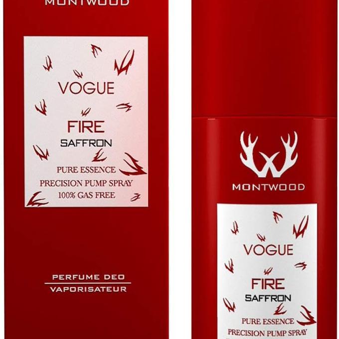 Vogue Fire Saffron Pure Essence Spray by Montwood - Gift Perfumes For ...